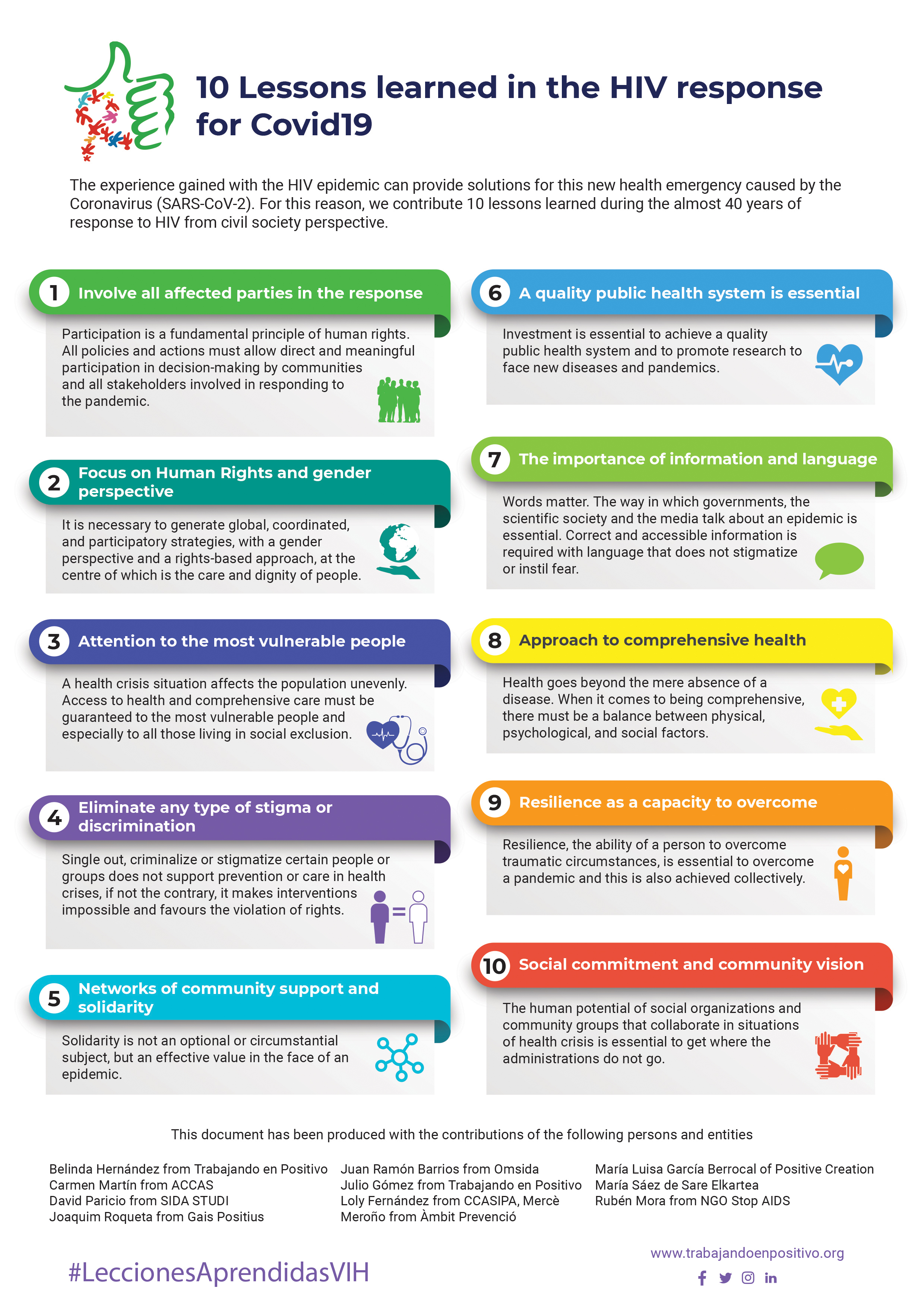 10 Lessons learned in the HIV response for Covid19 | AIDS Action Europe